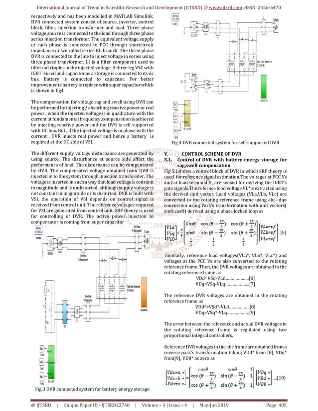 Compensation of Sag and Swell Voltage by using Dynamic Voltage Restorer | PDF
