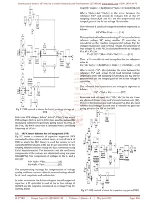 Compensation of Sag and Swell Voltage by using Dynamic Voltage Restorer | PDF