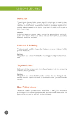 Solar Bakery Case Study | PDF