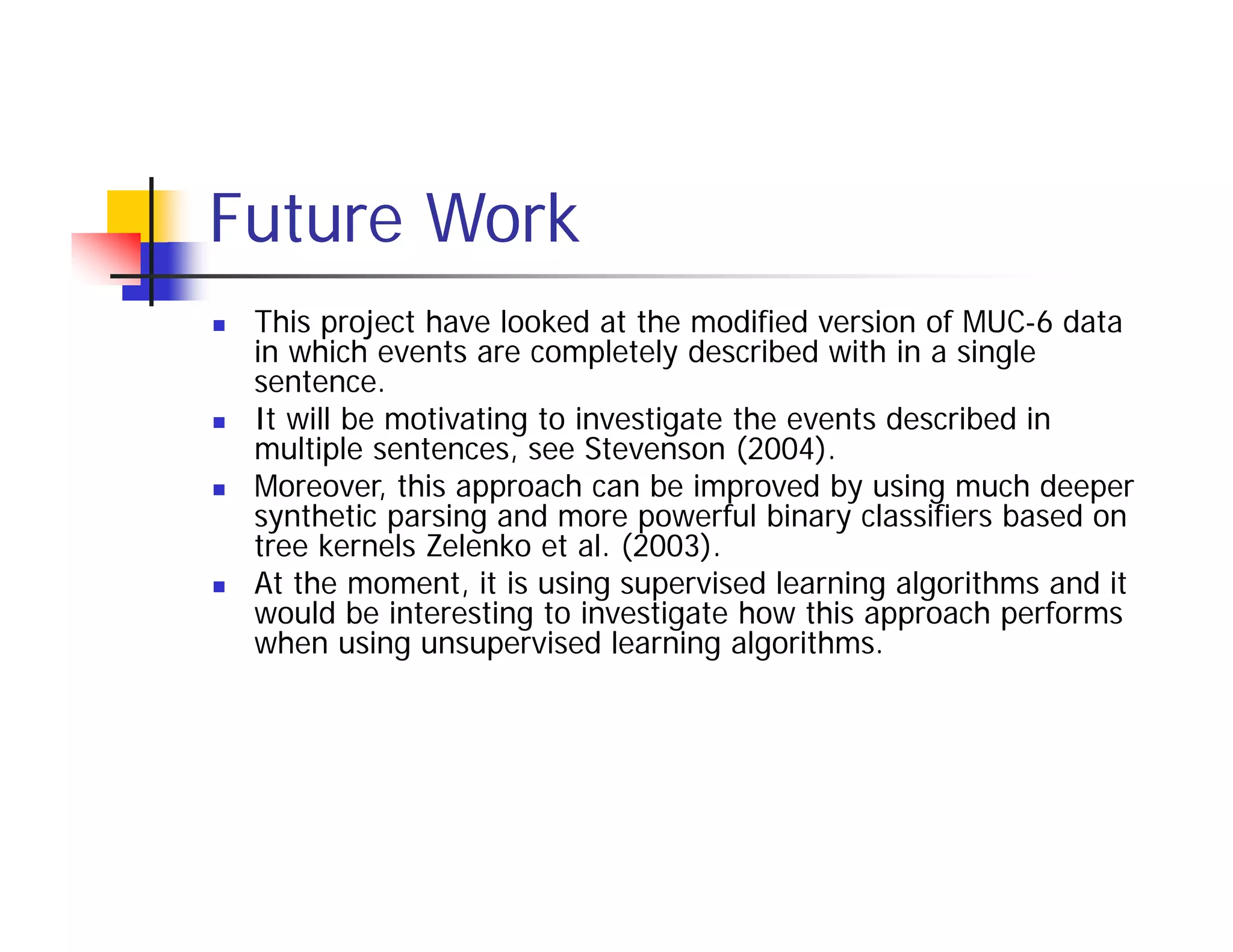 Complex Relations Extraction | PPT
