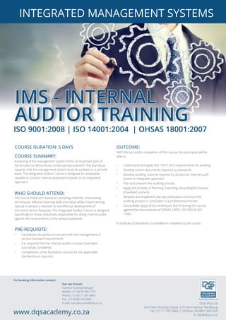 DQS IMS INTERNAL AUDITOR TRAINING.PDF
