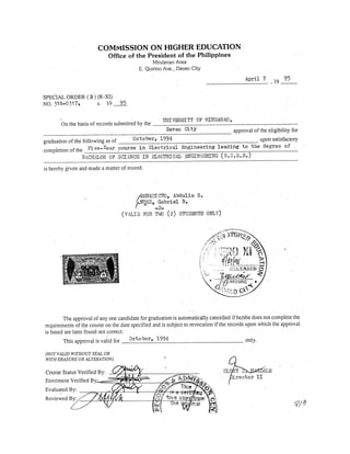 3. Certificate of Authentication and Verification (CAV) | DOC