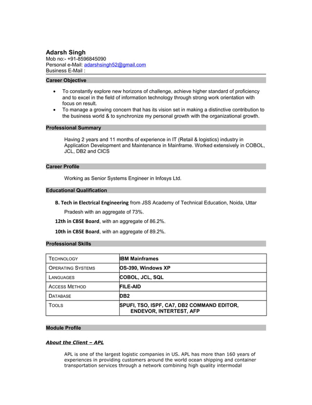 Adarsh_Singh_Resume | PDF