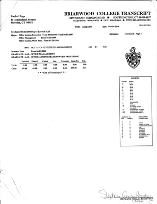 BC Transcript | PDF