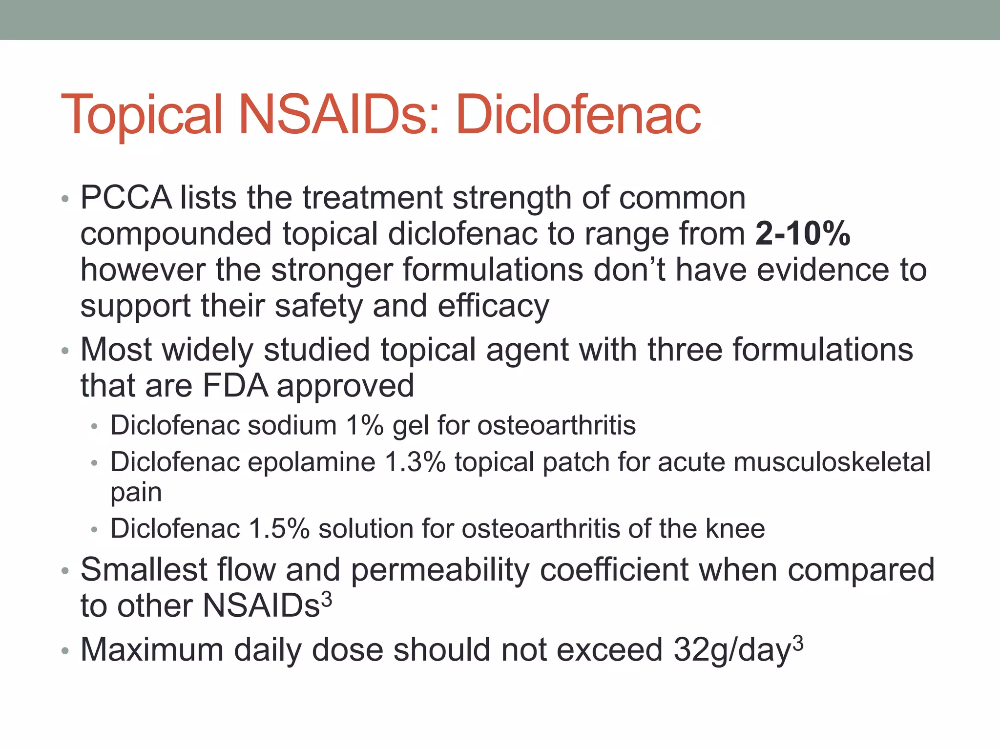 Topical Pain presentation MELBY | PPTX