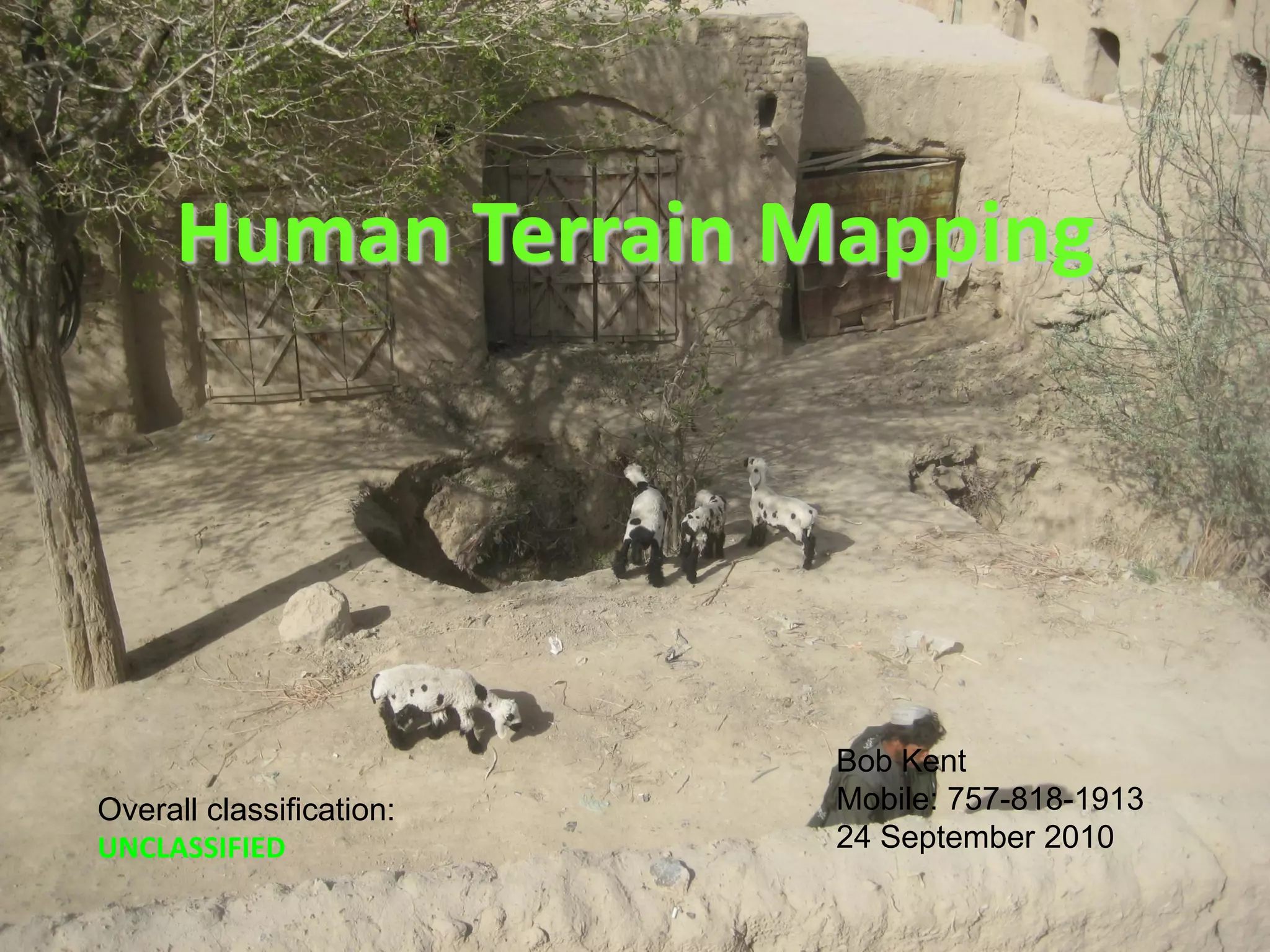 Human Terrain Mapping | PDF | Business and Finance