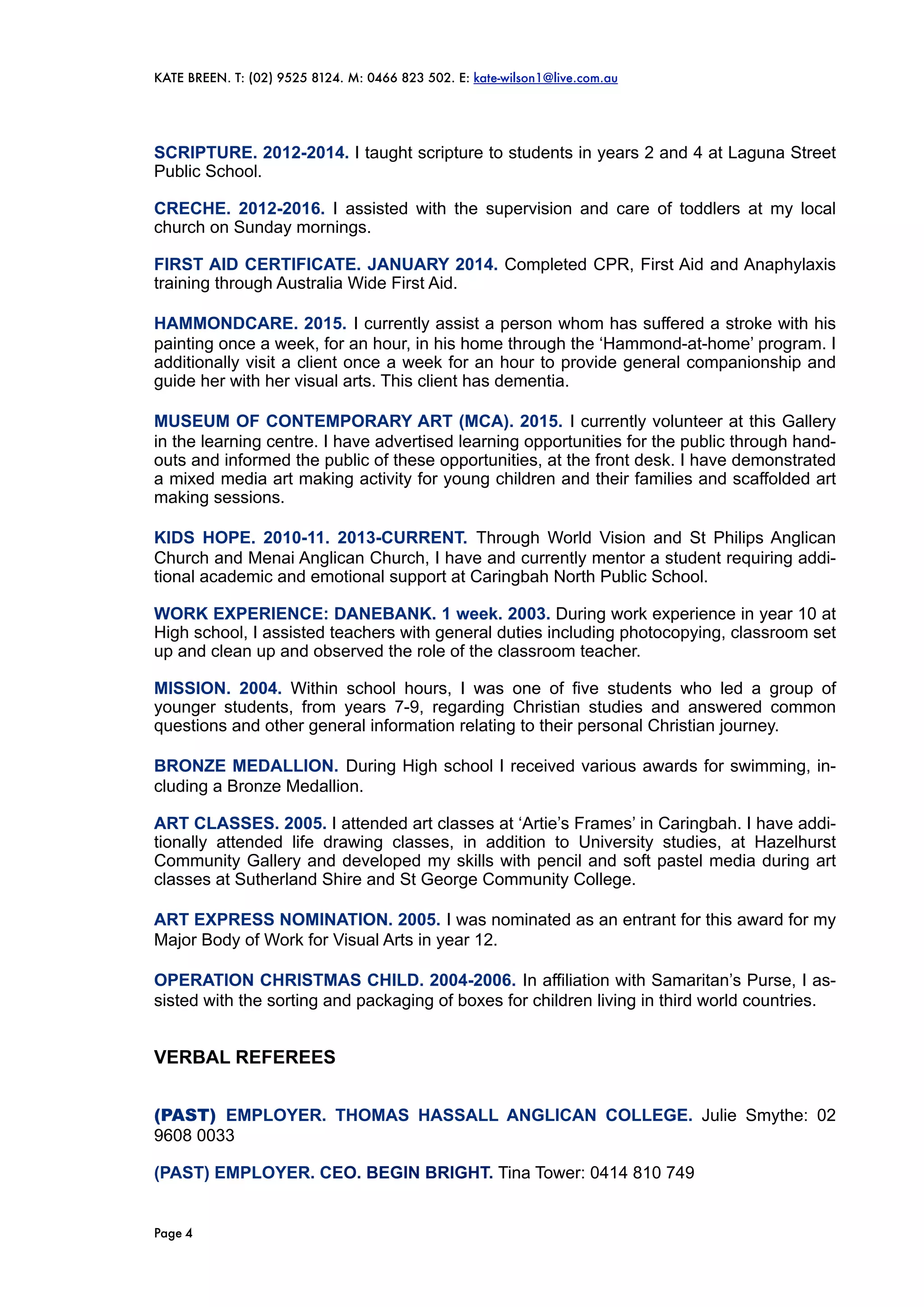 CURRICULUM VITAE 2016 | PDF