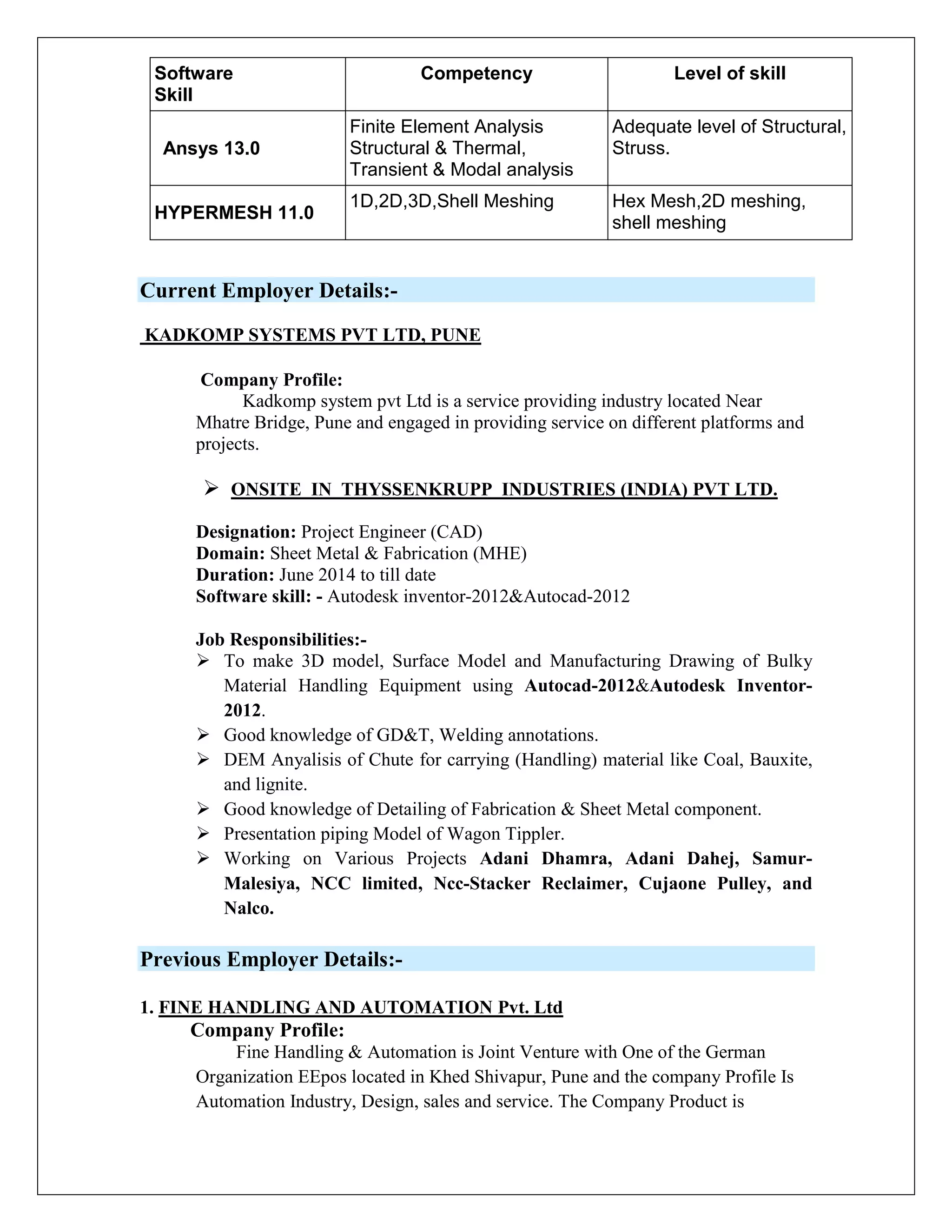 RESUME(1) | PDF