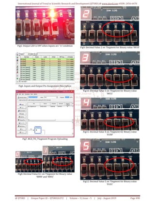 FPGA Based Digital Logic Circuits Operation for Beginners | PDF