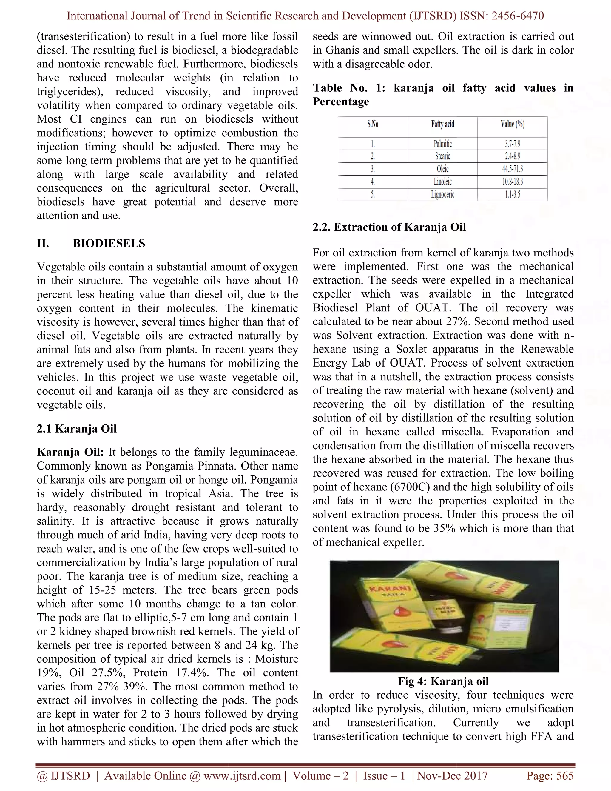 Performance Test on the C.I Engine by using Different Biofuels | PDF
