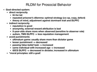 8/9 RLDM for Prosocial Behavior | PDF