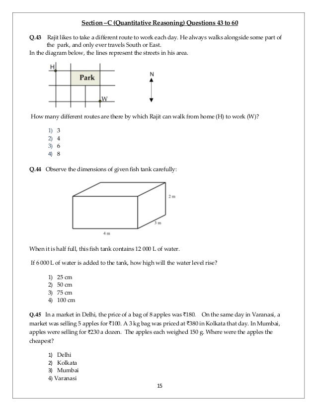Problem Solving Assessment Sample Question Paper for class IX
