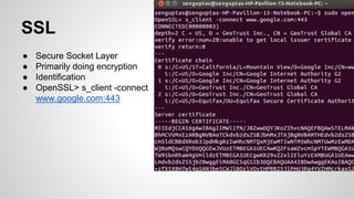 How SSL works? | PPTX | Information and Network Security | Computing