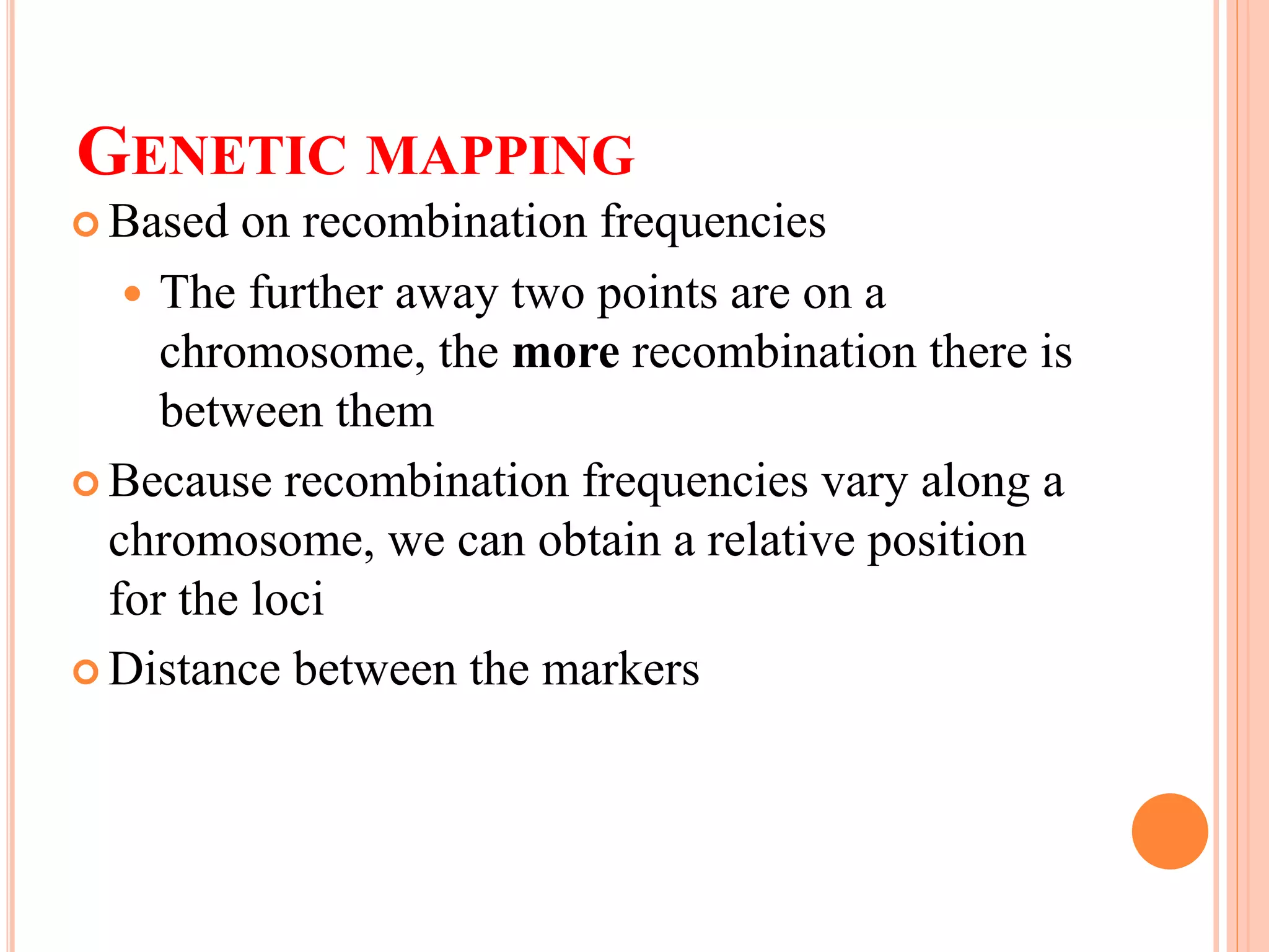 Molecular mapping | PPTX