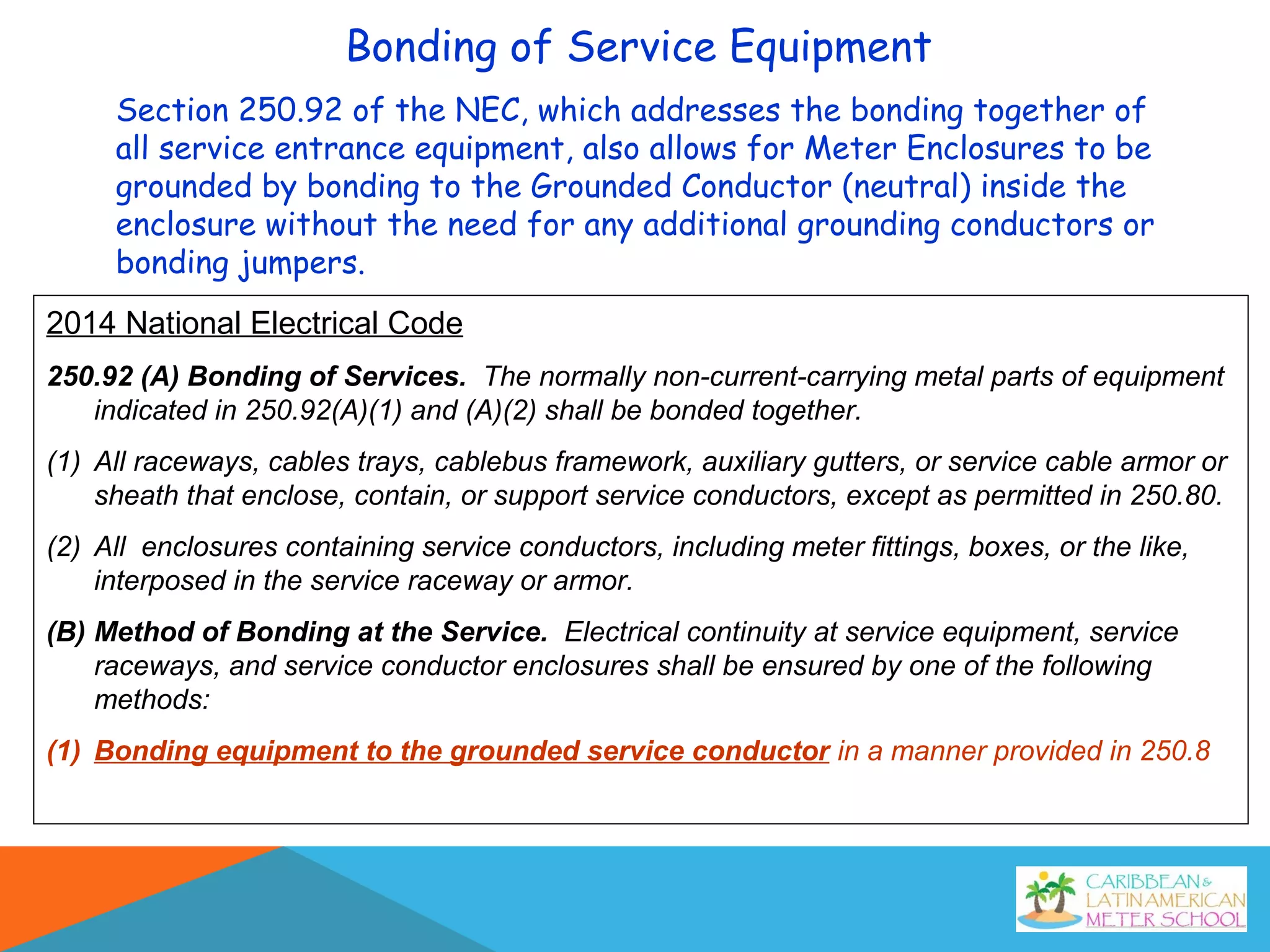 Grounding and Bonding | PPT