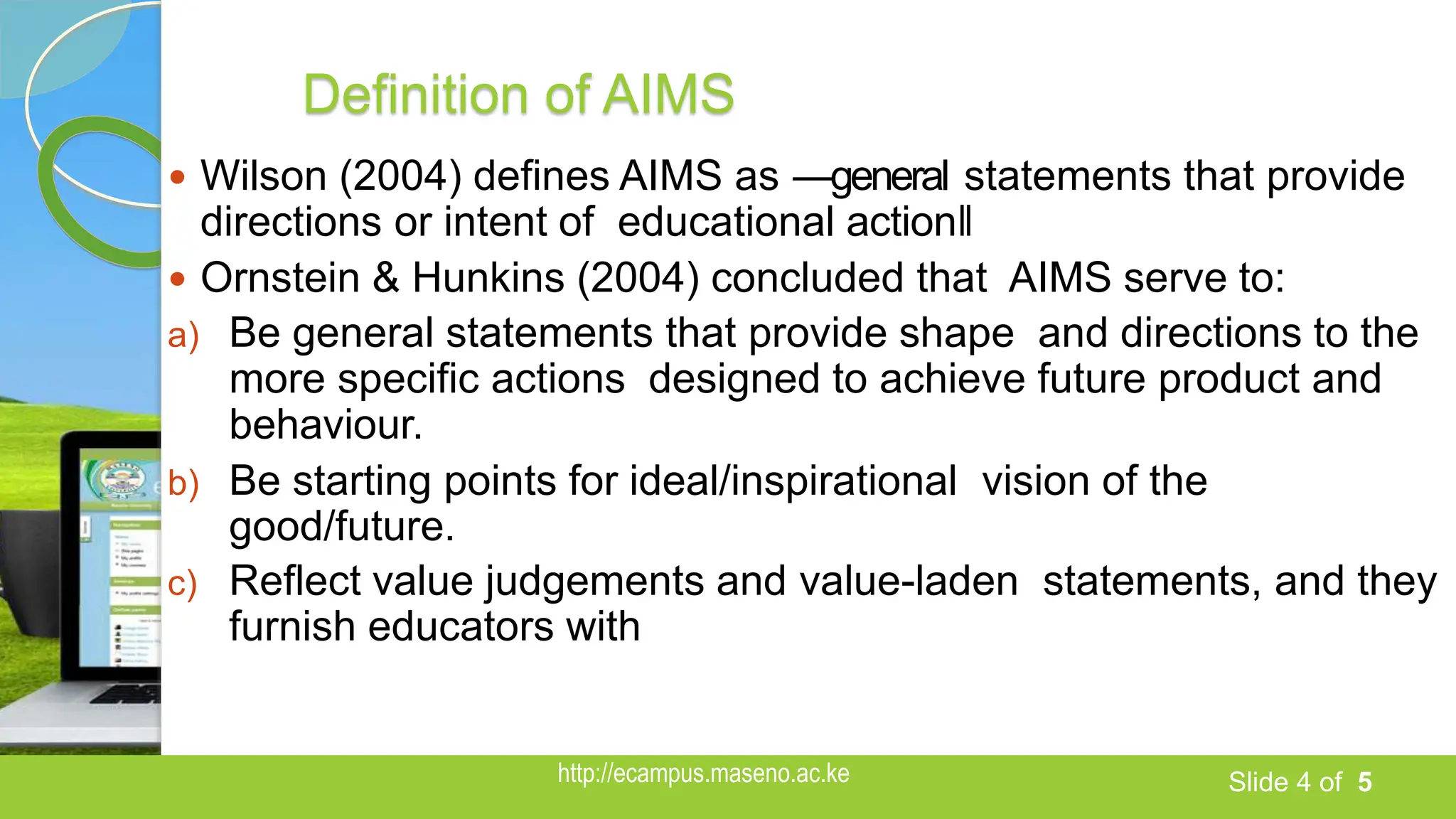 8 a. educ aims, goals and objectives.pptx