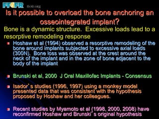 Biomechanics and Treatment Planning - Part 1 | PDF