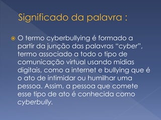 8º a cyberbullying | PPTX