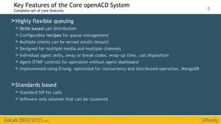 SIPfoundry CoLab 2013 - Web Contact Center | PPTX | Web Conferencing ...