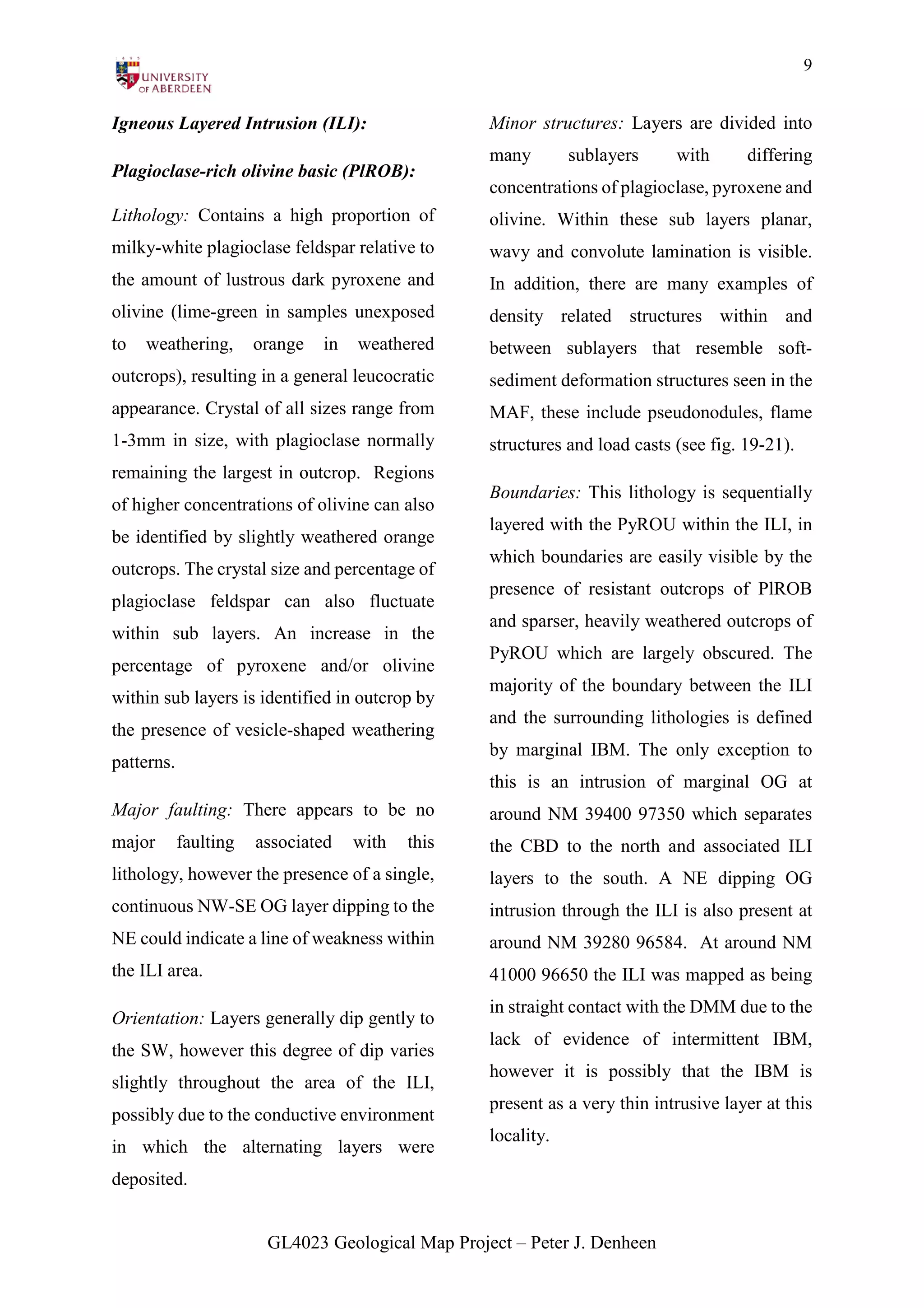 GL4023 Mapping Report finalised | PDF