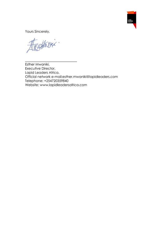 RECOMENDATION LETTER_Derrick Mwiti | PDF