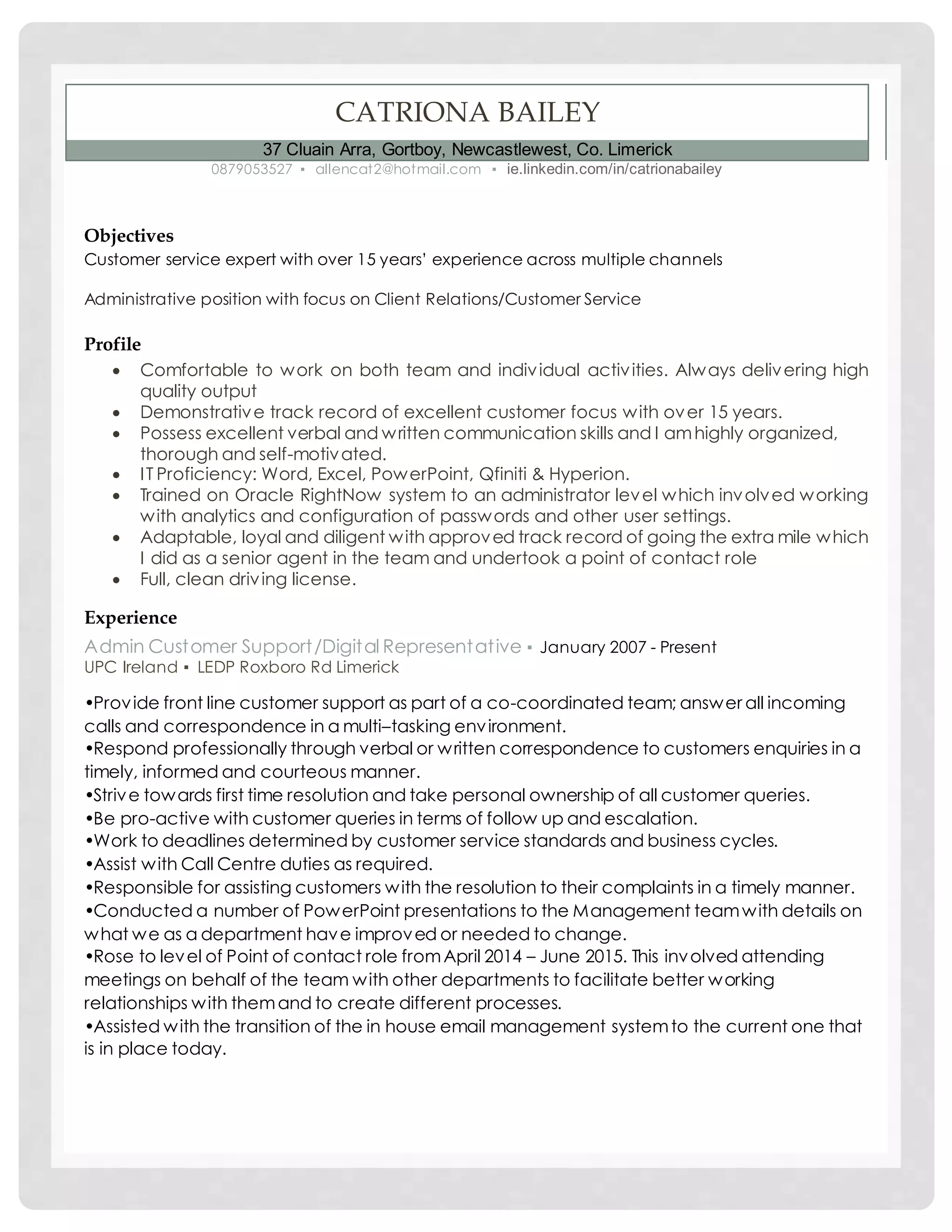 New updated CV 2015 | DOCX