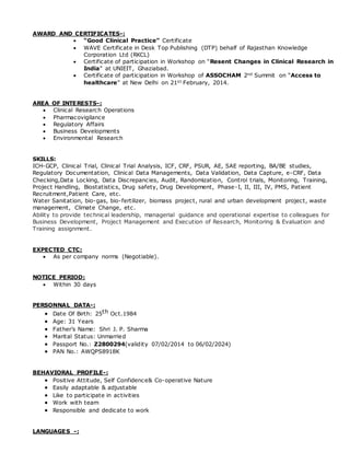 CV- Kuldeep Sharma (1) | DOCX