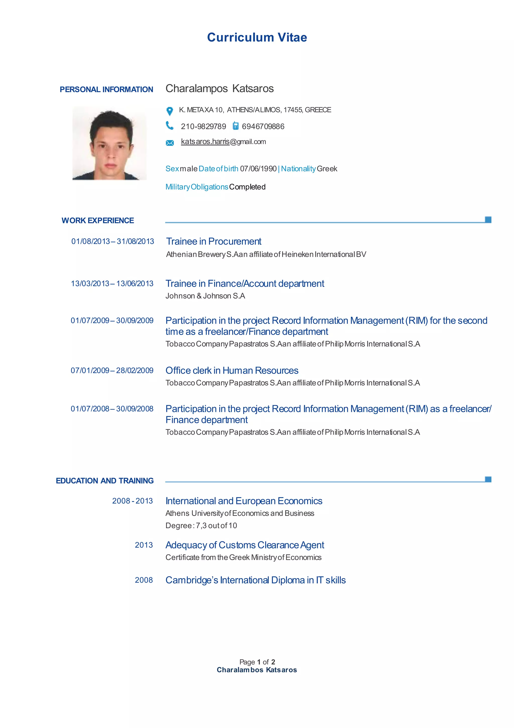 CV katsaros_en | DOCX