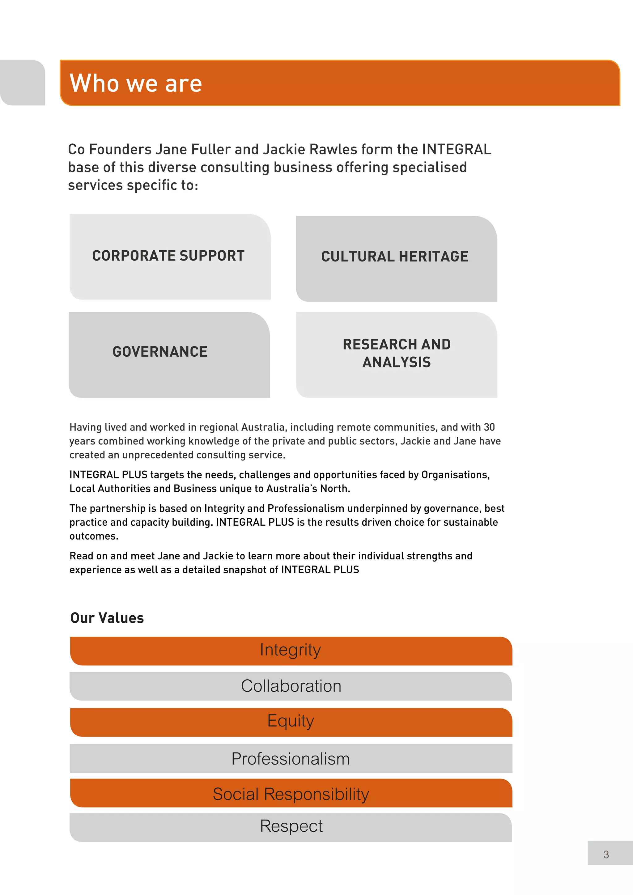 Integral Plus Consulting | PDF