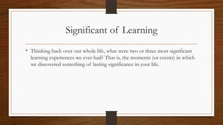 Marking Learning Visible | PDF
