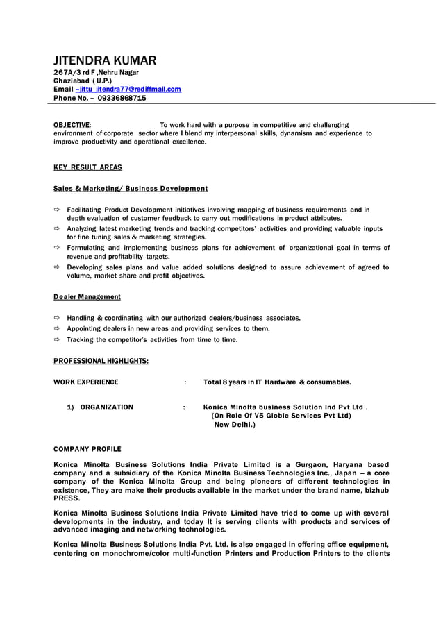 Resume | DOCX | Sales | Business