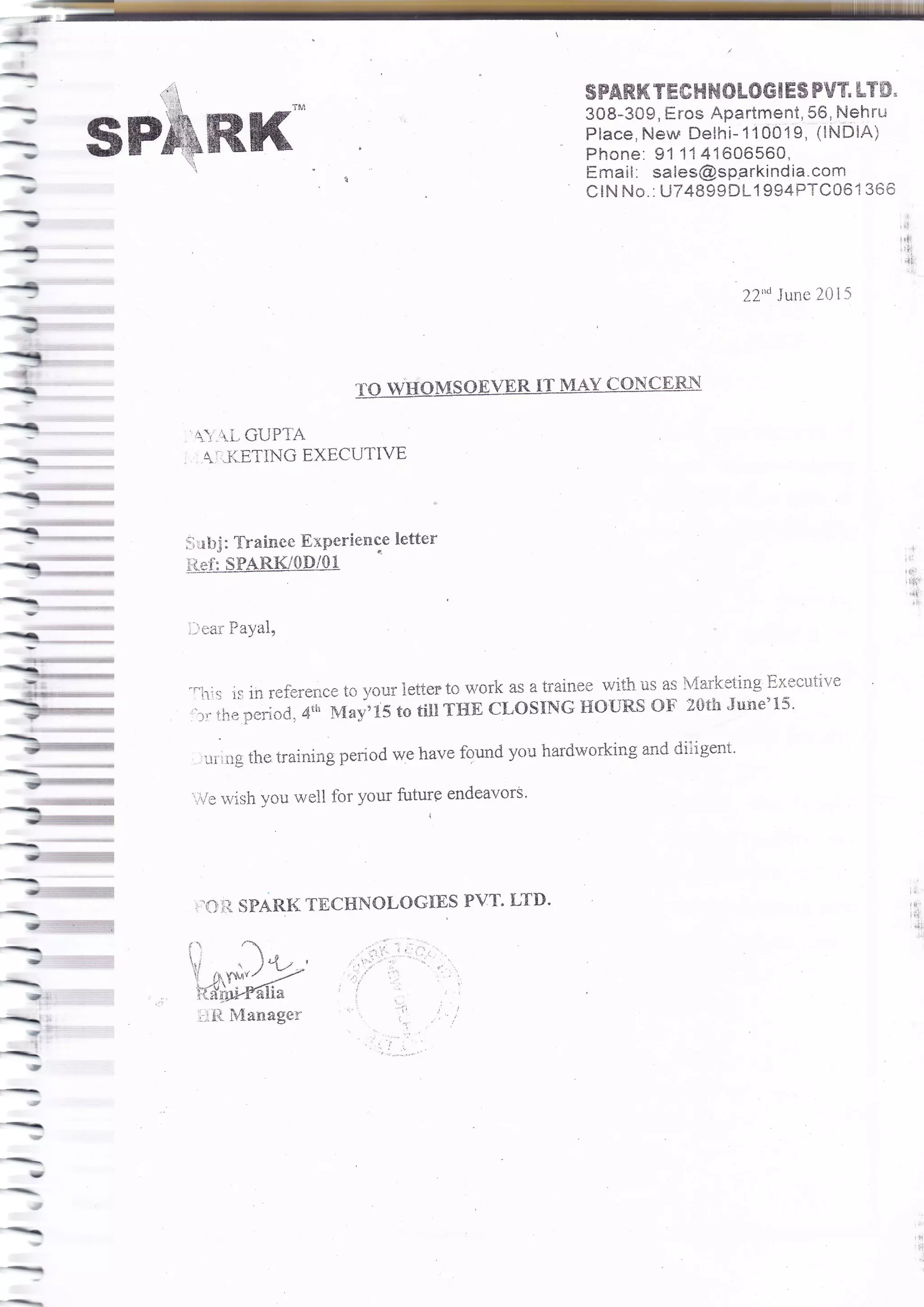CERTIFICATES AND DECLARATION | PDF