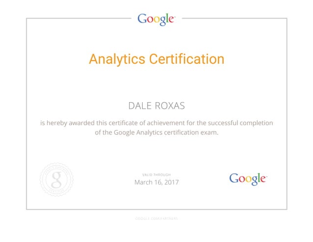 Google Partners - Certification | PPT