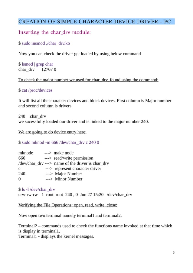 Character_Device_drvier_pc | PDF