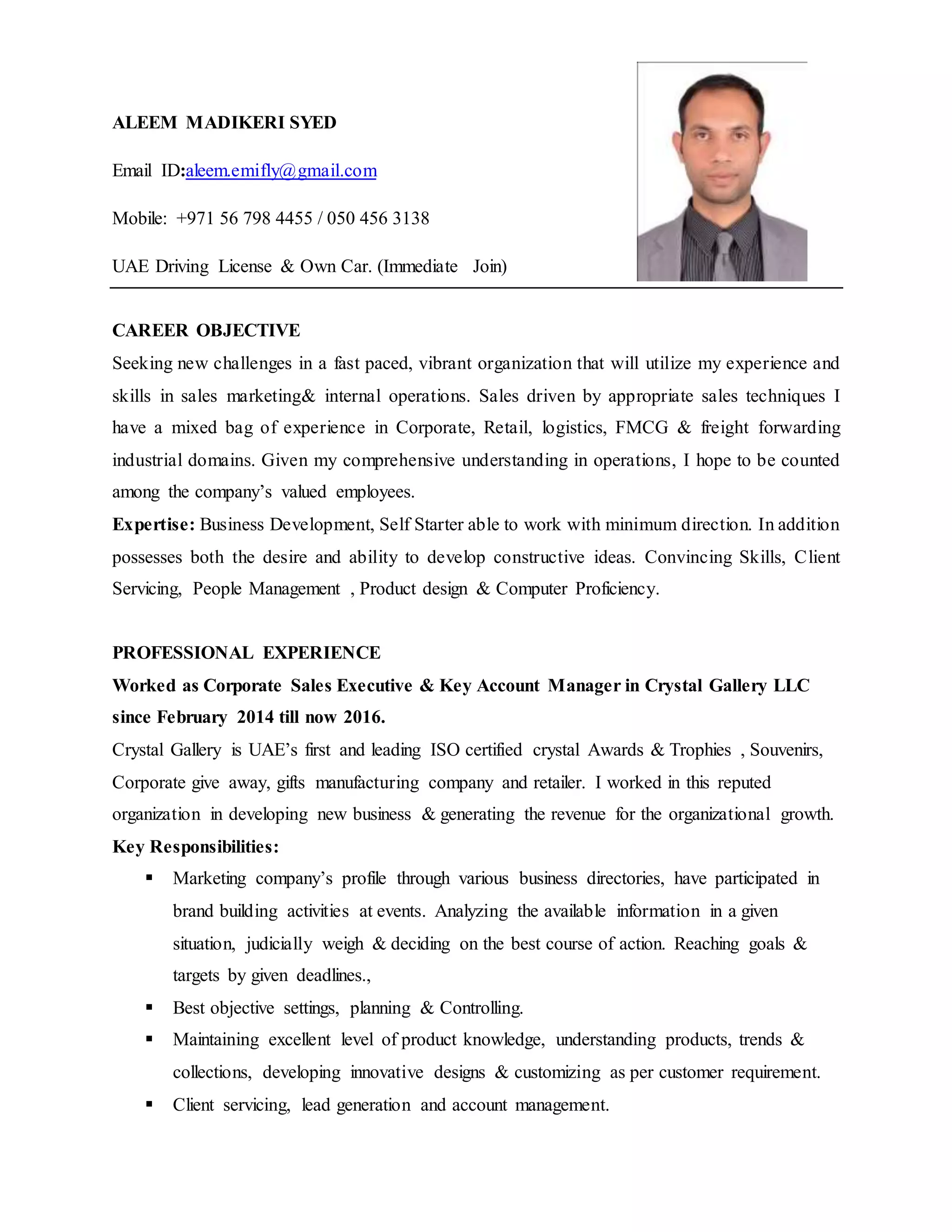 CV Aleem | DOCX