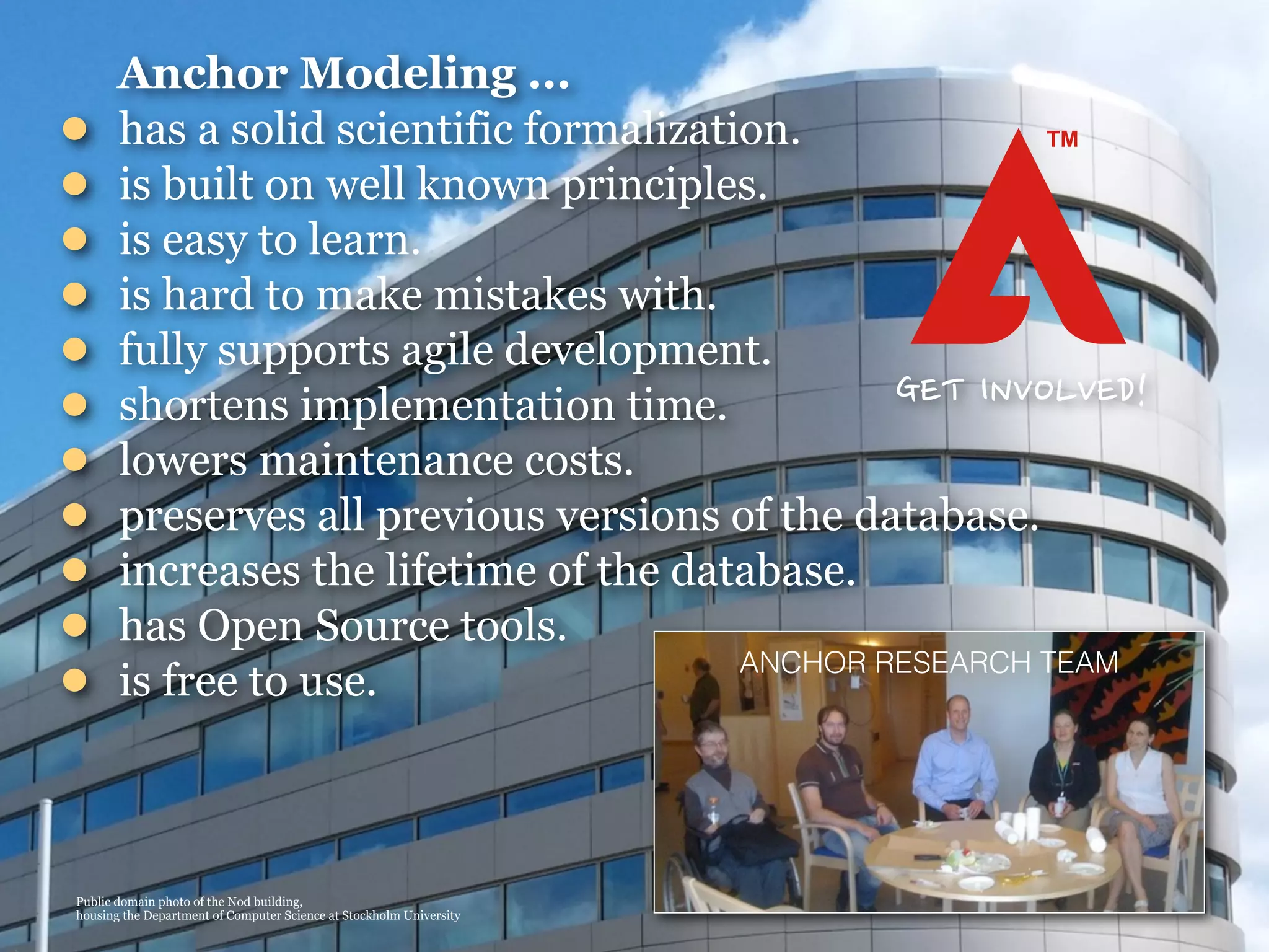 Anchor Modeling Introduction Med Res | PPT