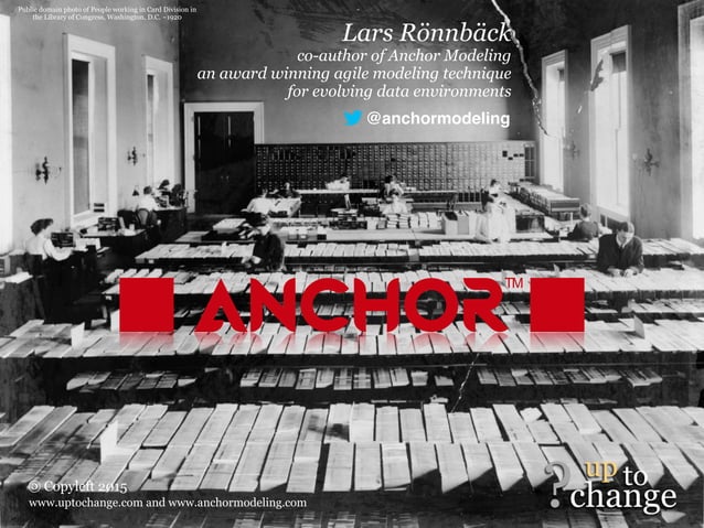 Anchor Modeling Introduction Med Res | PPT