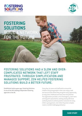Fostering_Solutions_Case_Study | PDF | IT and Internet Support | Internet