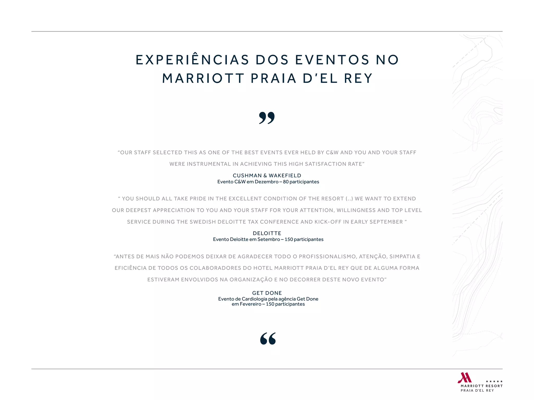 Marriott Praia D'El Rey | PPT