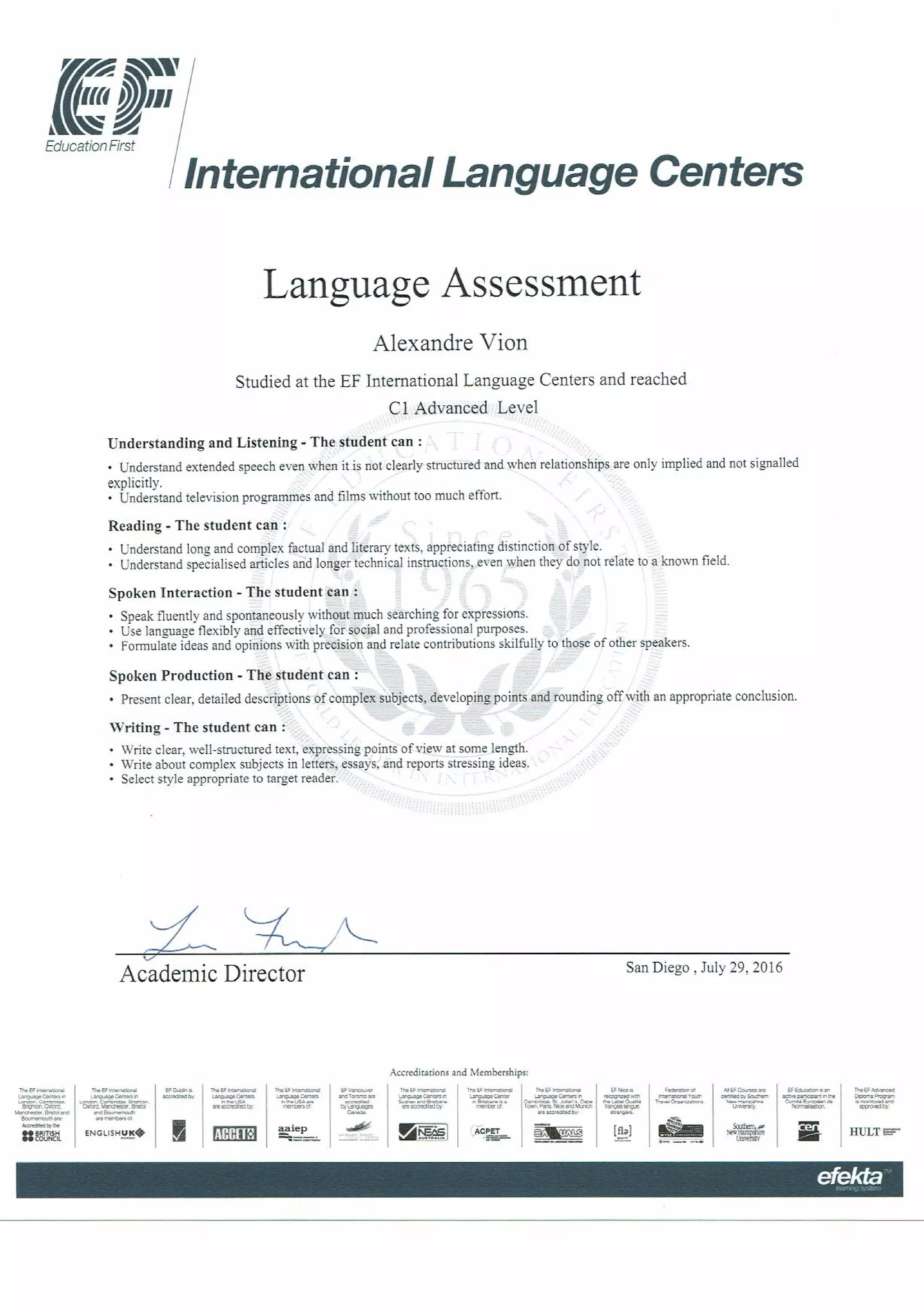 Language certification | PDF
