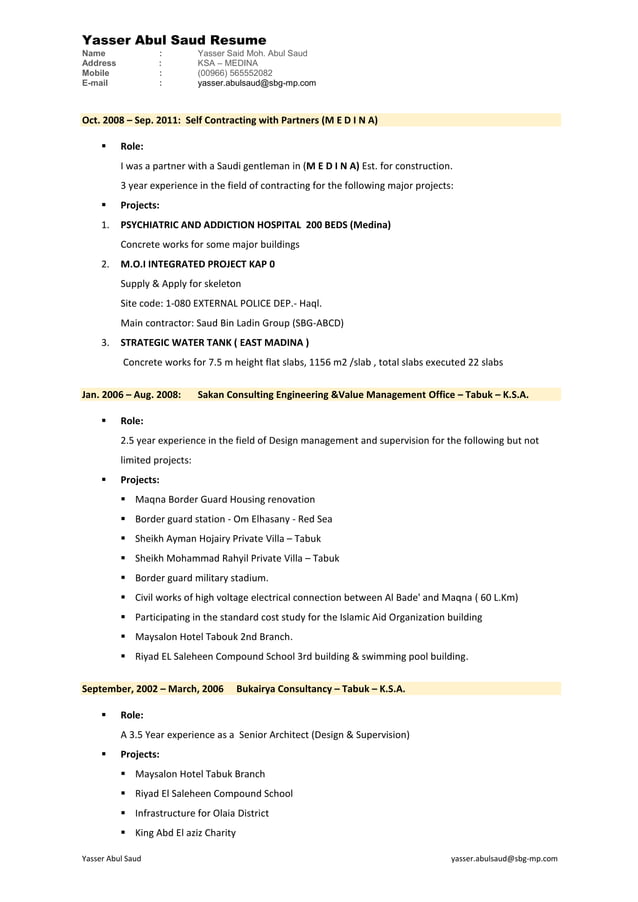 Yasser CV Mar. 2016 | PDF