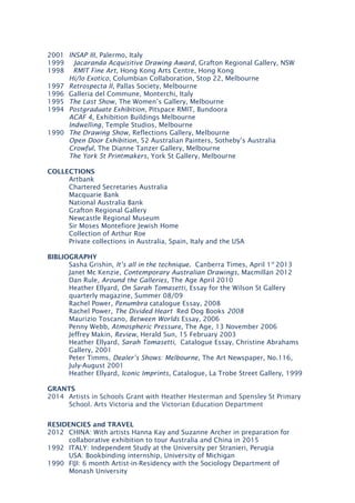 Sarah Tomasetti CV November2014 copy | DOC | Museums & Galleries ...