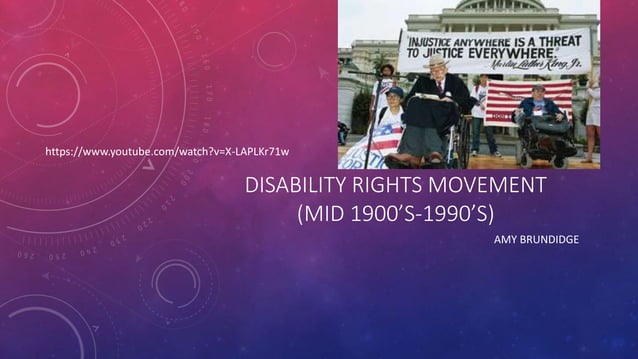 Disability Rights movement | PPT