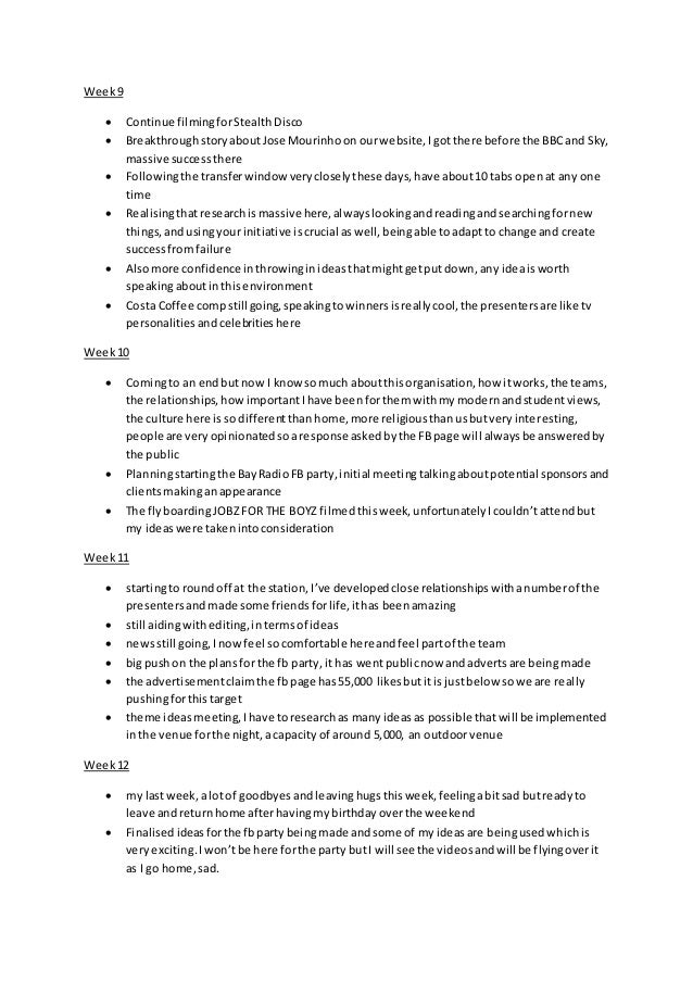 Malta Work Placement Diary