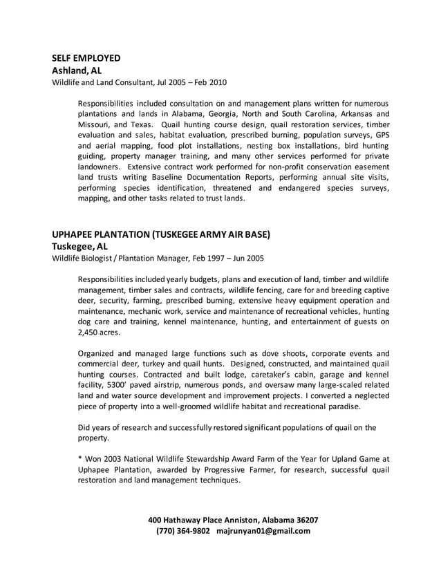 David Runyan resume | PDF