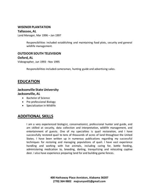 David Runyan resume | PDF
