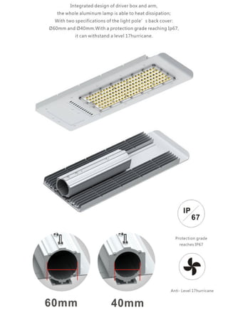 Brochure-New Slim LED street light | PDF