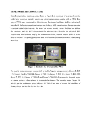 Artificial Neural networks for e-NOSE | DOC | Artificial Intelligence ...