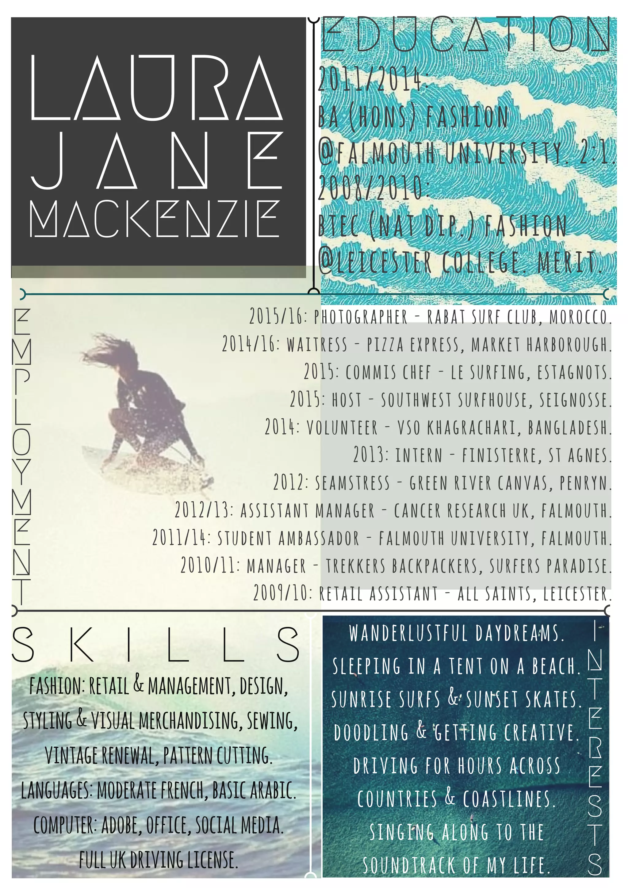 LAURA MACKENZIE CV | PDF | Sports