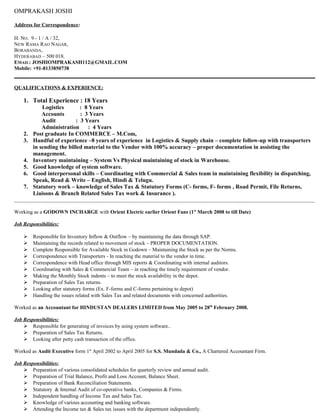 new resume | PDF
